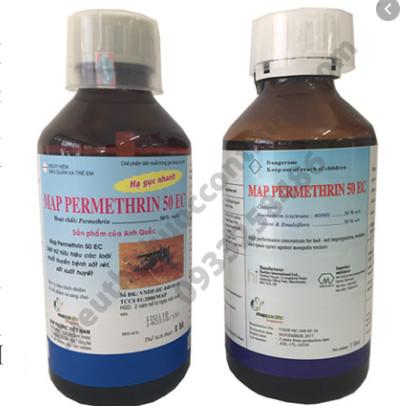 Thuốc diệt côn trùng Map Permethrin 50EC/thuốc diệt muỗi từ Anh Quốc