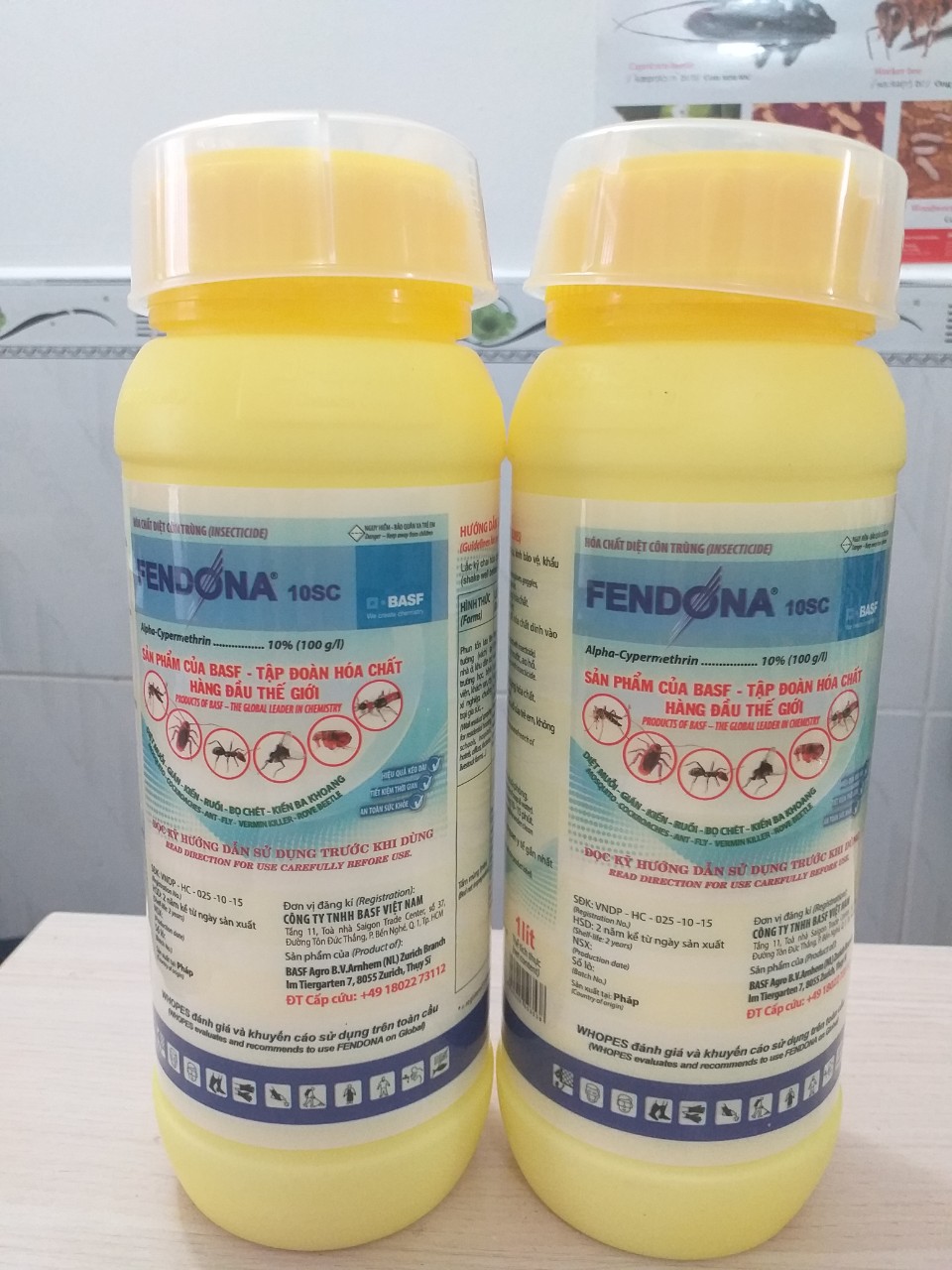 Hướng dẫn cách sử dụng thuốc diệt côn trùng Fendona 10SC